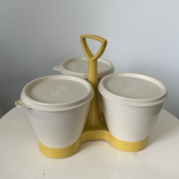 Dining | Tupperware Condiment Set Vintage Picnics And Parties | Poshmark